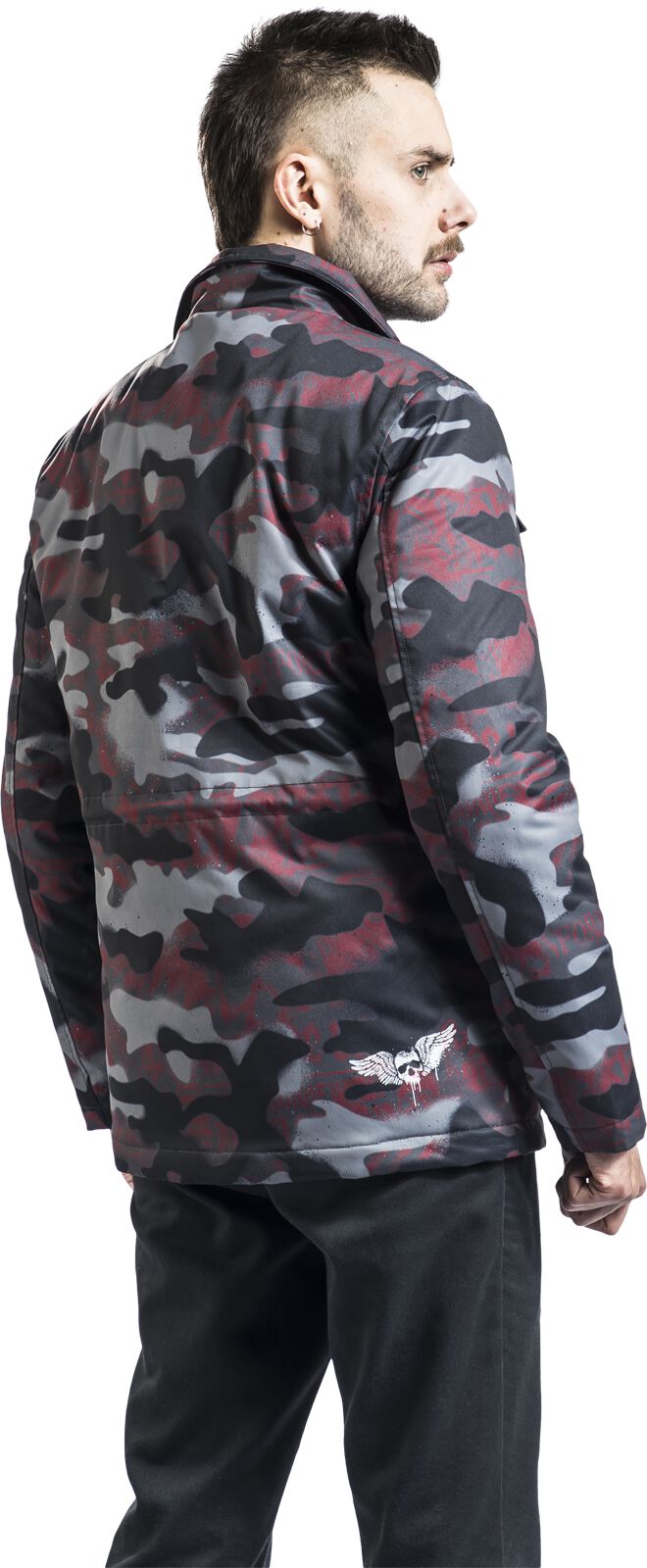 Camouflage winter jacket | Rock Rebel by EMP Winter Jacket | EMP