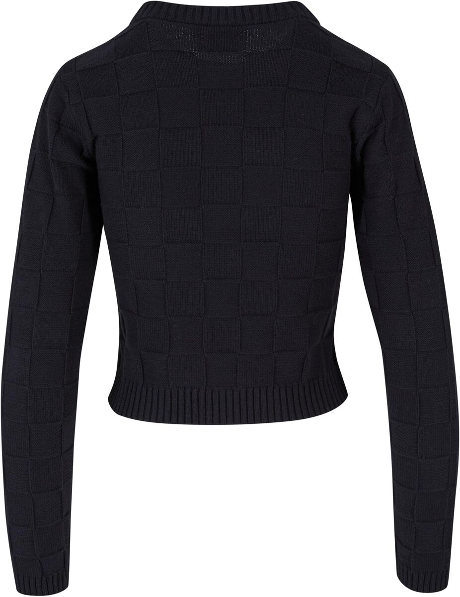 Ladies’ check knit jumper | Urban Classics Knit jumper | EMP