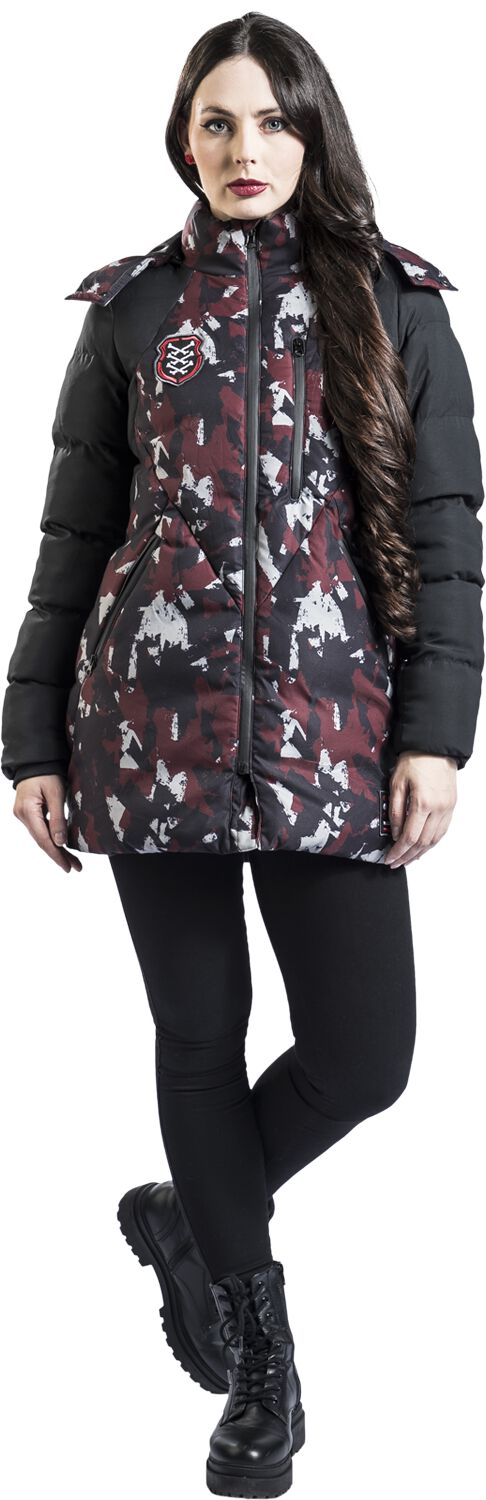 Camouflage Winter Jacket | Rock Rebel by EMP Winter Jacket | EMP