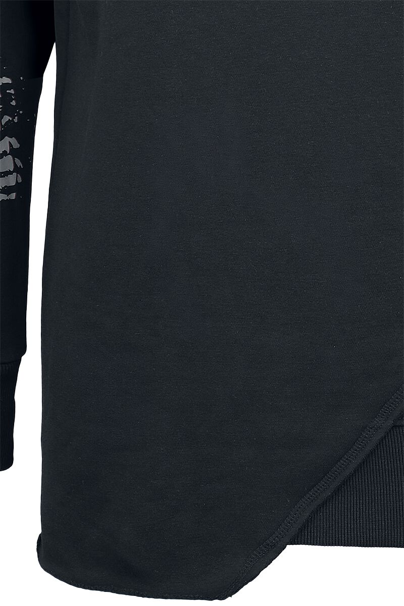 Snake print hoodie | Black Premium by EMP Hoodie | EMP