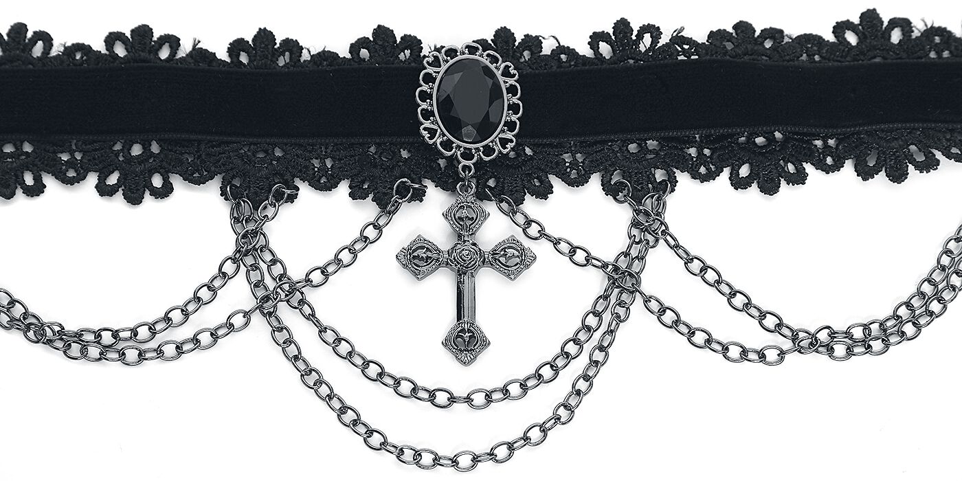 Cross | Gothicana by EMP Choker | EMP