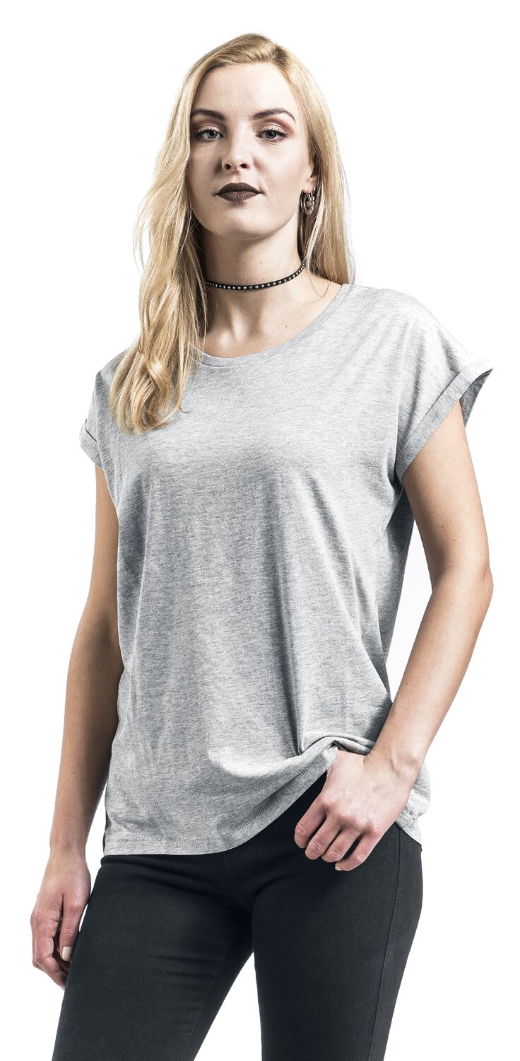 Ladies Extended Shoulder Tee | Urban Classics T-Shirt | EMP