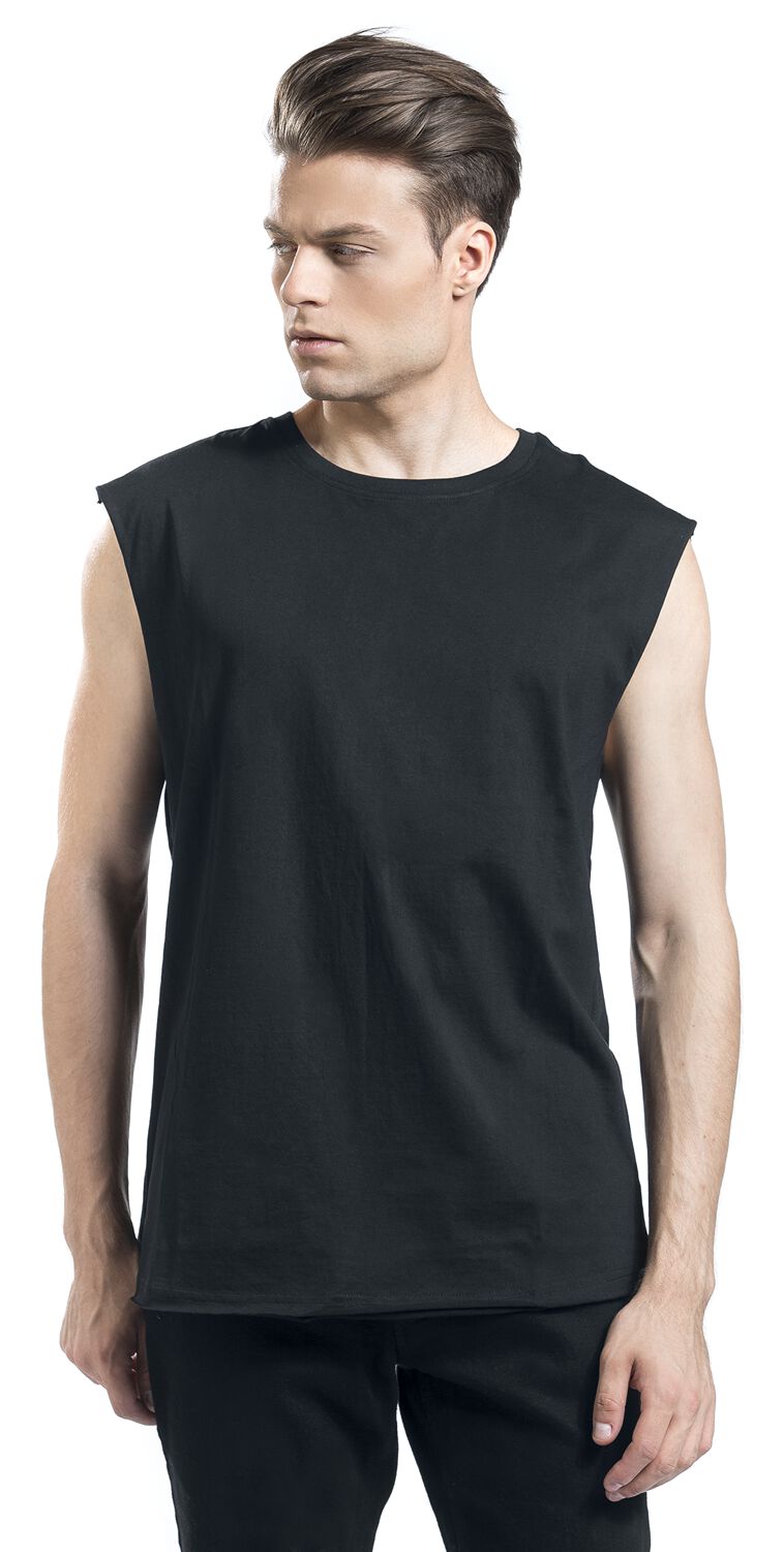 Open Edge Sleeveless Tee | Urban Classics T-Shirt | EMP