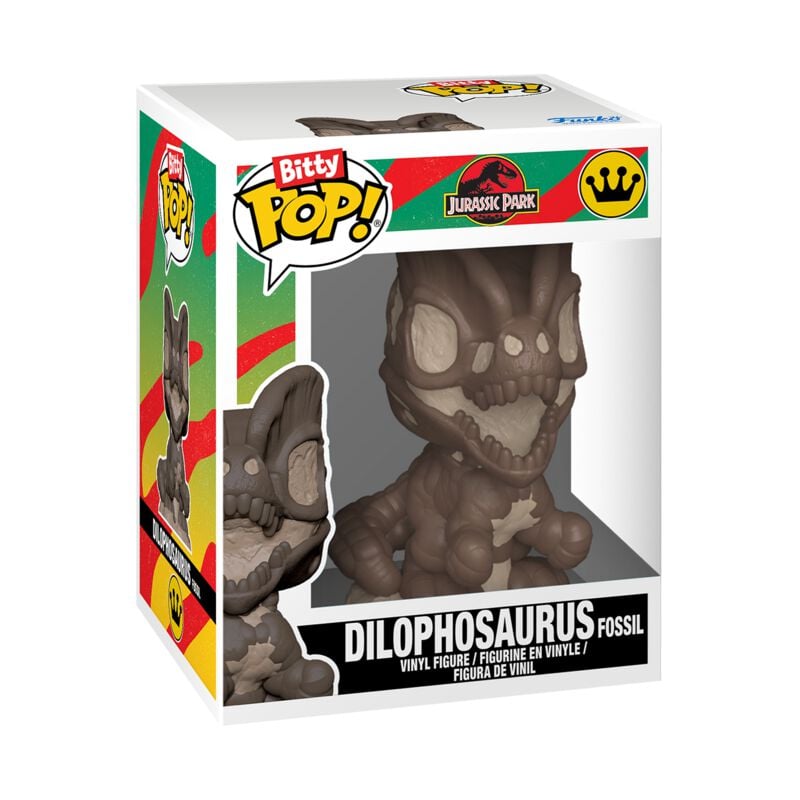 Mr. DNA - Dilophosaurus Fossil - Dennis Nedry - Dilophosaurus (Bitty ...