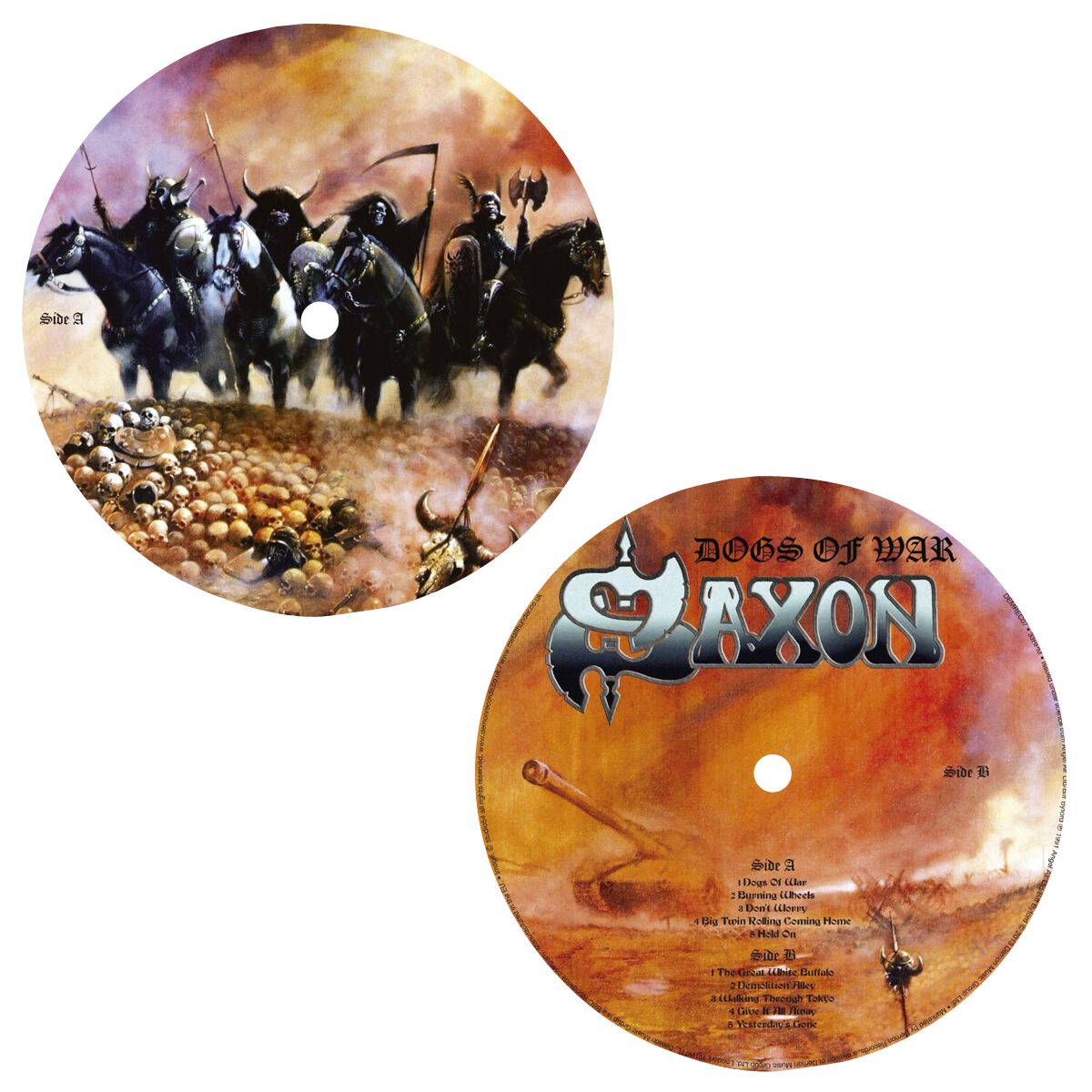 Dogs of war | Saxon LP | EMP