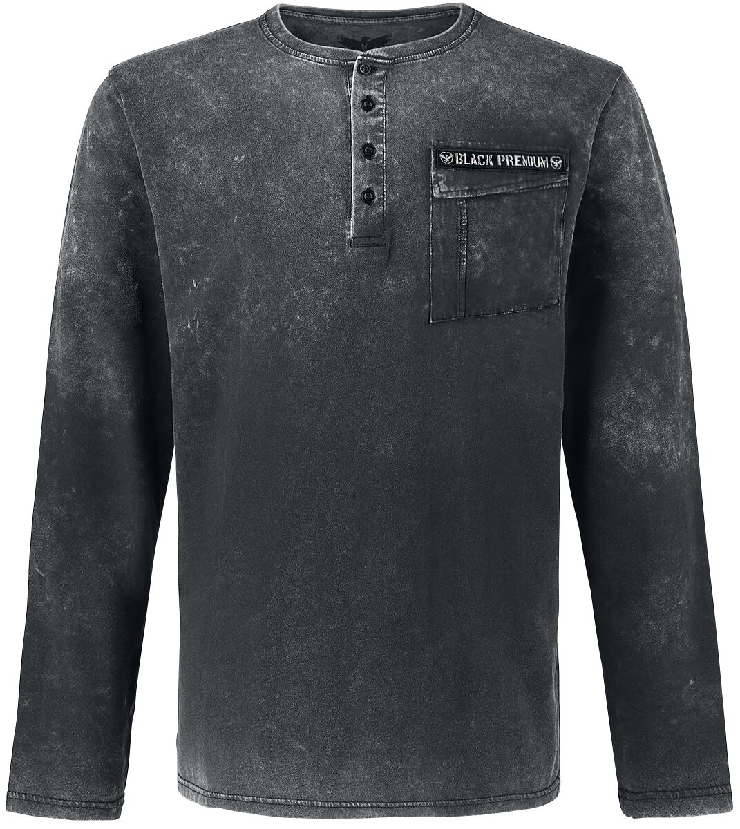Through The Glass | Black Premium by EMP Long-sleeve Shirt | EMP