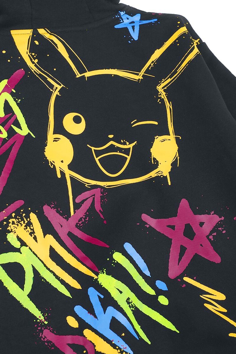 Kids - Pikachu - Punk | Pokémon Hoodie Sweater | EMP