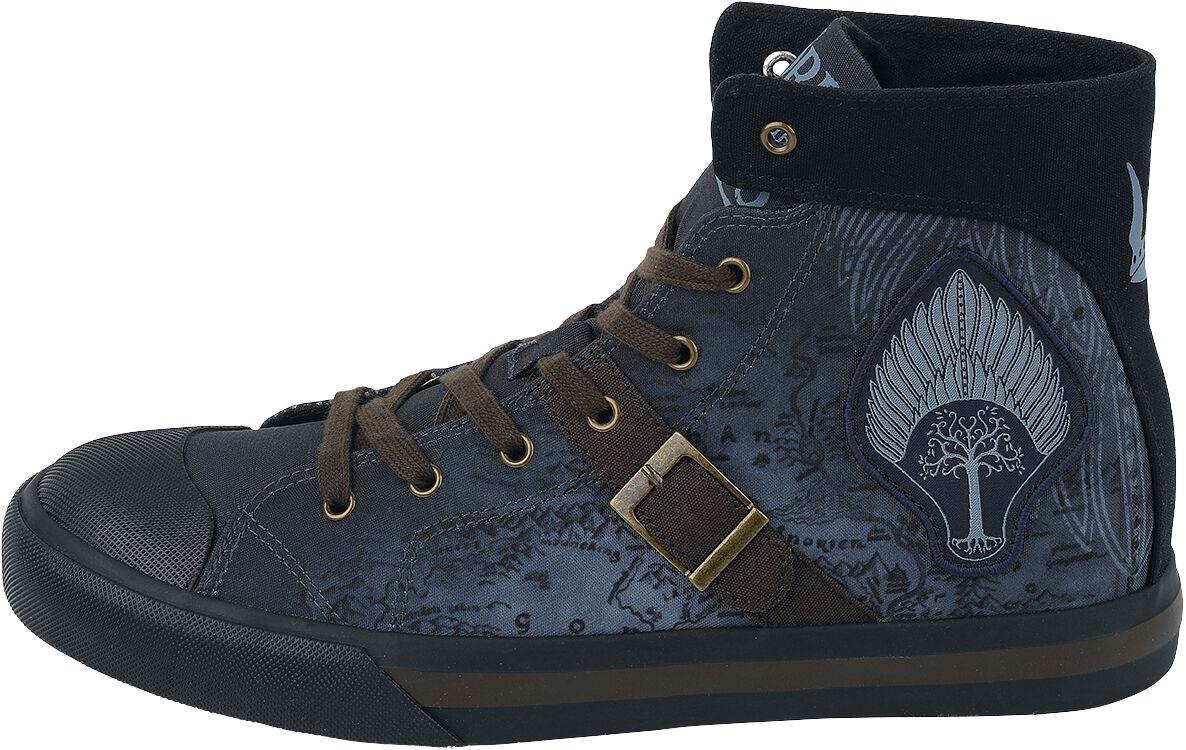 Rohan Gondor Map | The Lord Of The Rings Sneakers High | EMP