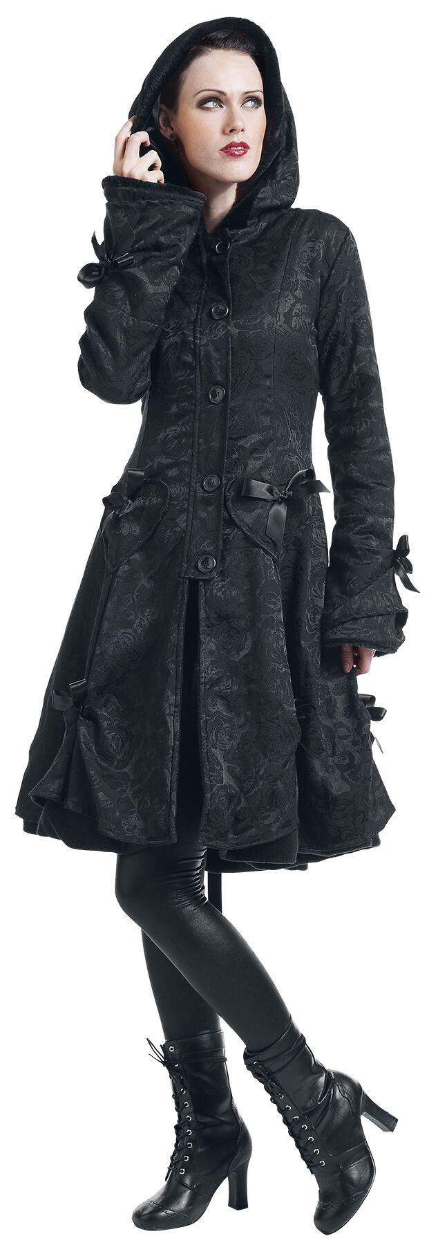 Alice Rose Coat | Poizen Industries Winter Coat | EMP