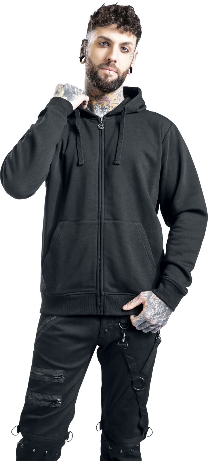 Mask Of Sanity | Gothicana by EMP Hoodie Jacket | EMP