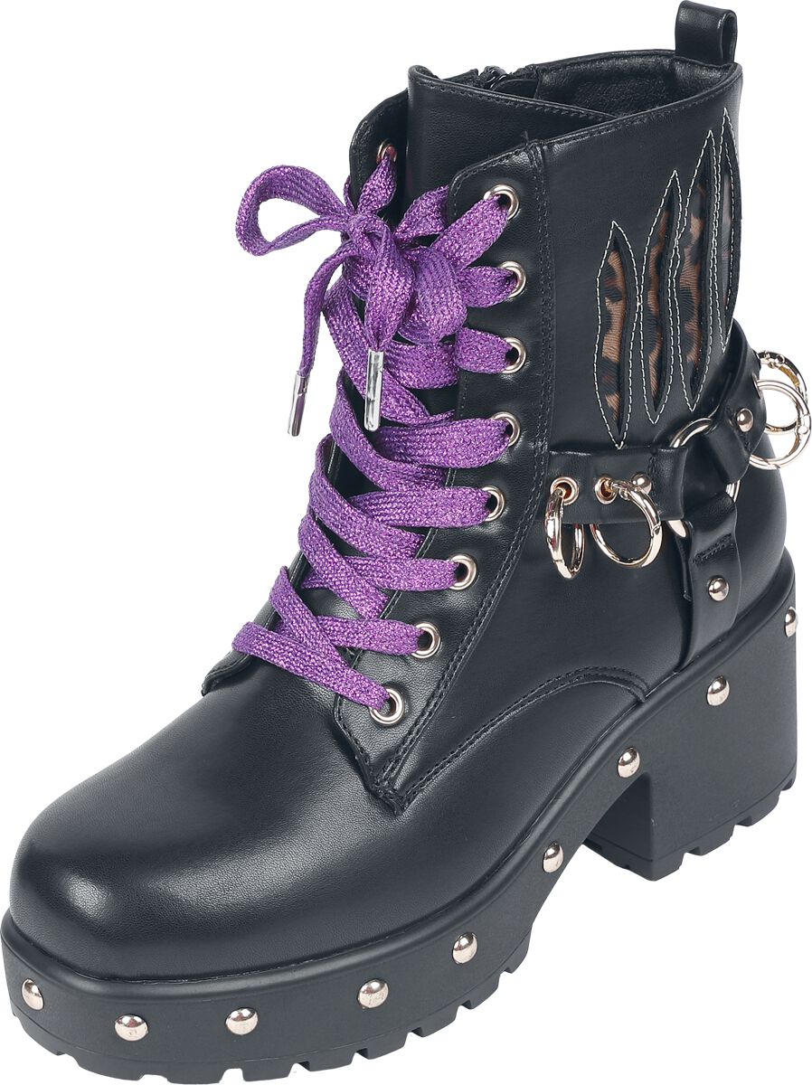 Monster High - Lucia Werewolf Military Studded Boots | KOI Boot | EMP