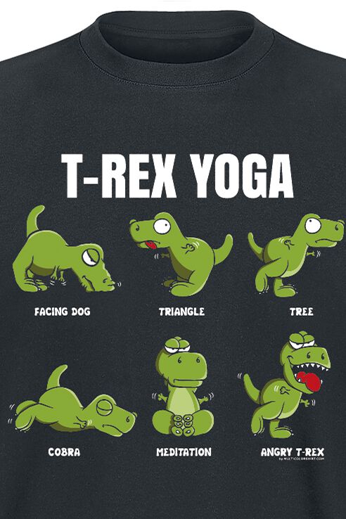 T-Rex Yoga | Tierisch T-Shirt | EMP