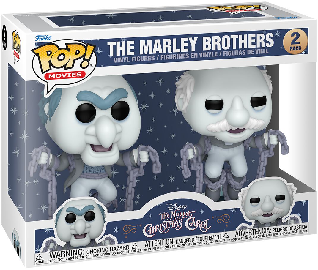 The Muppet Christmas Carol - The Marley Brothers pack of two vinyl ...