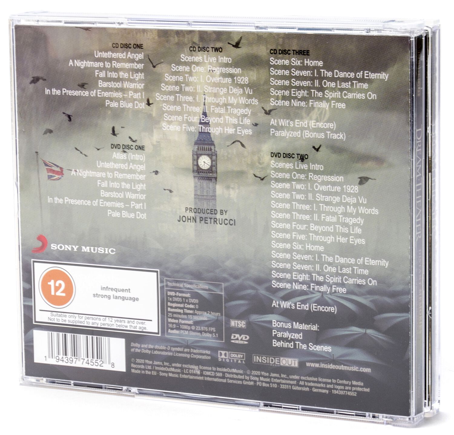 Distant Memories Live In London Dream Theater Cd Emp