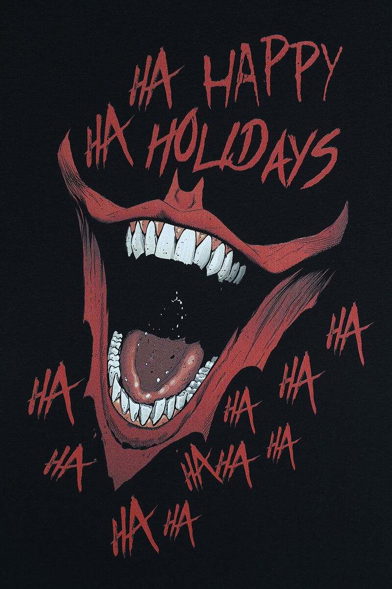 The Joker - Ha Ha Happy Holidays | Batman T-Shirt | EMP