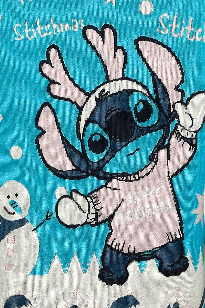 Happy Stitchmas Snowball | Lilo & Stitch Christmas jumper | EMP