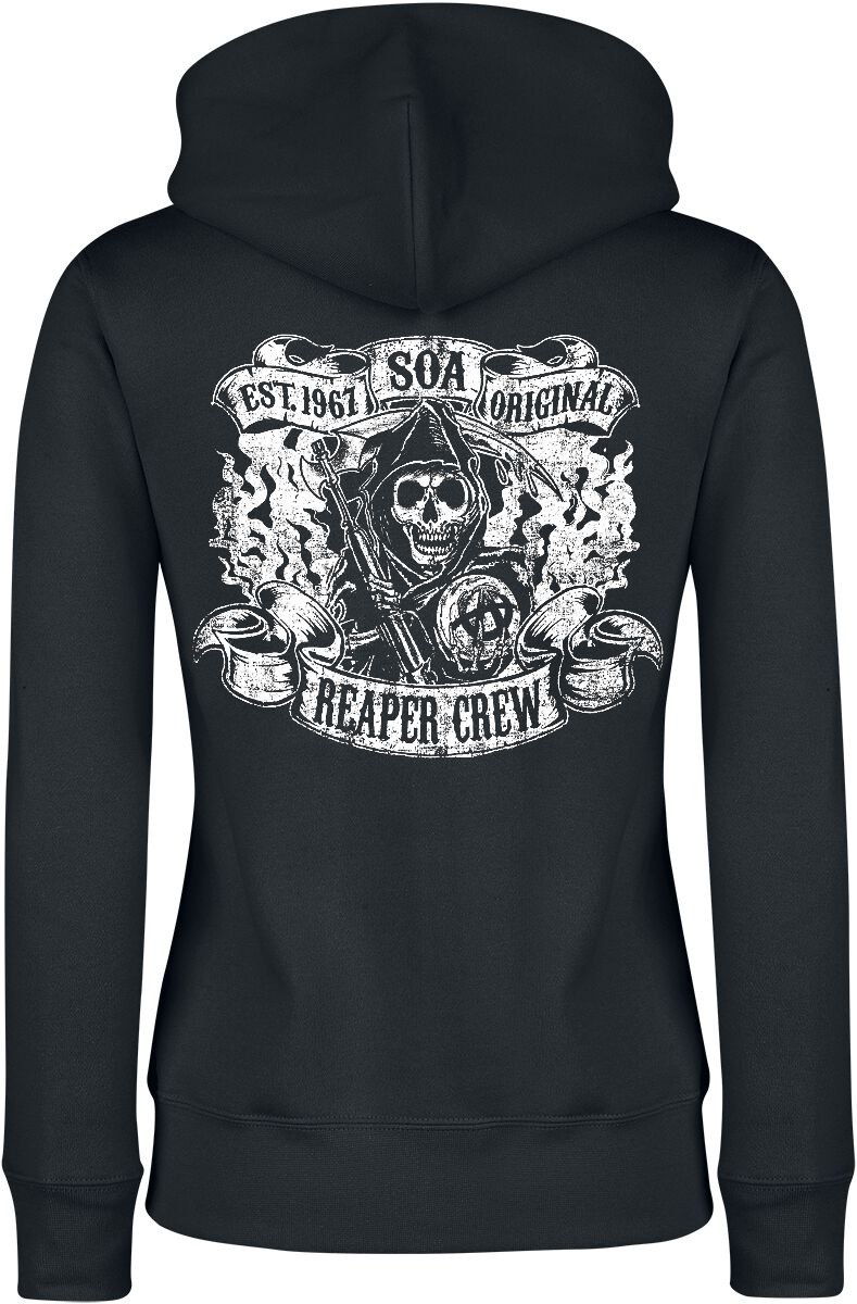 Reaper Crew | Sons Of Anarchy Hooded zip | EMP