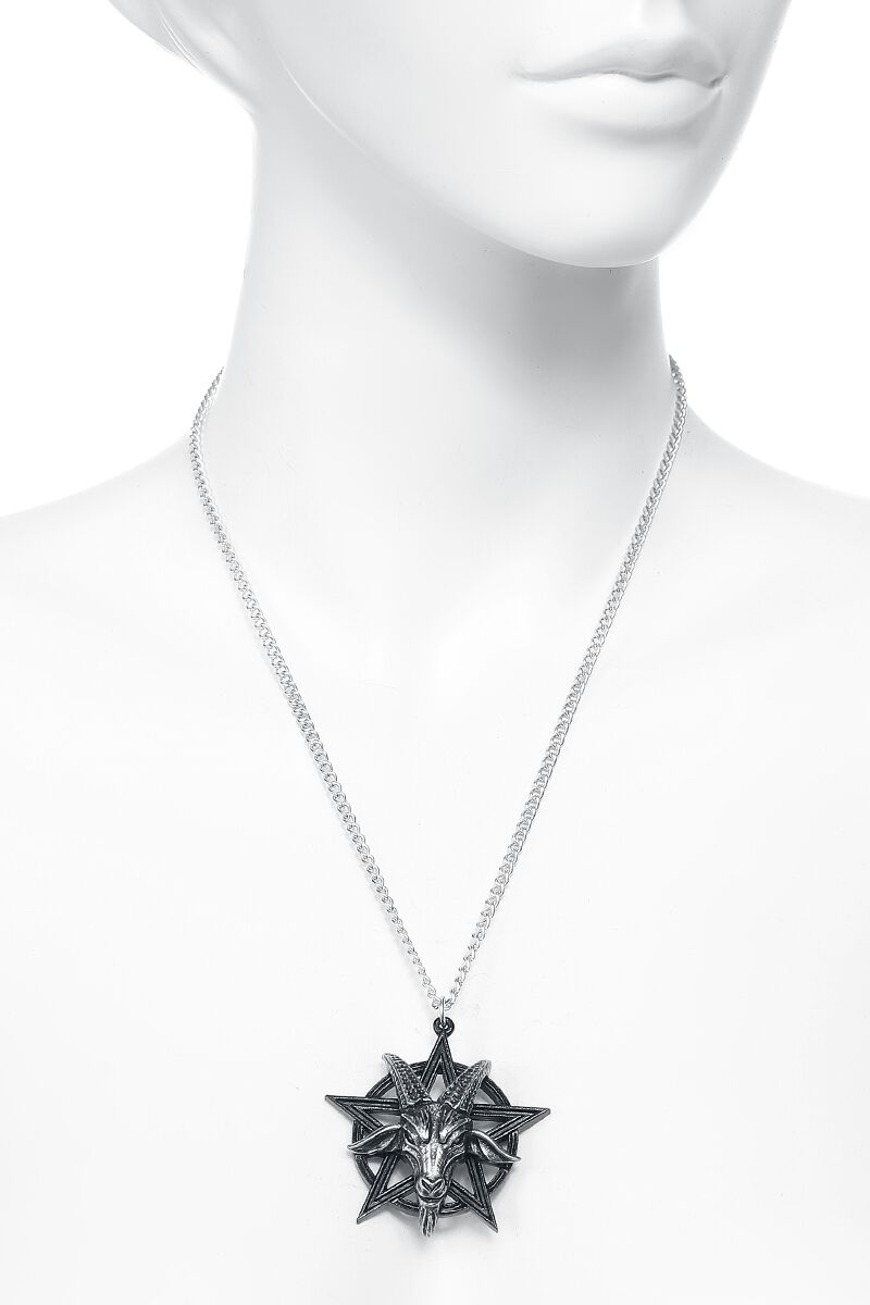 Baphomet Pendant | Alchemy Gothic Necklace | EMP