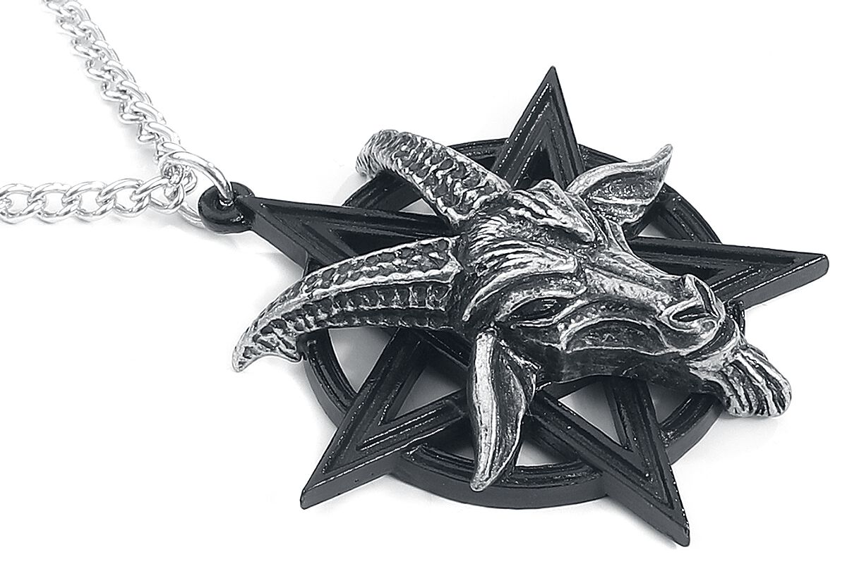 Baphomet Pendant | Alchemy Gothic Necklace | EMP