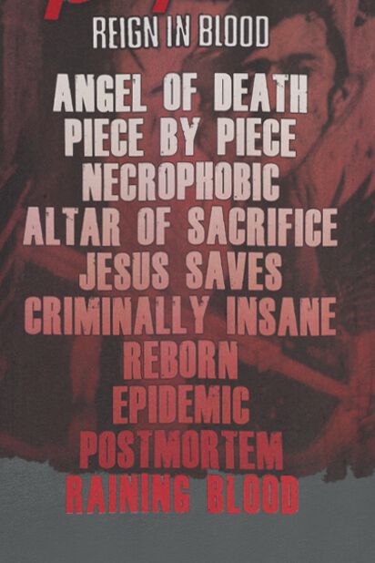 Reign In Blood | Slayer T-Shirt | EMP