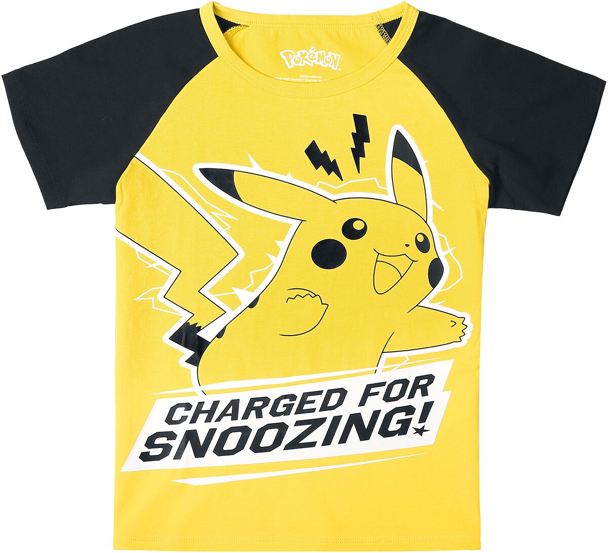 Kids - Pikachu - Charged For Snoozing! | Pokémon Children's Pyjamas | EMP
