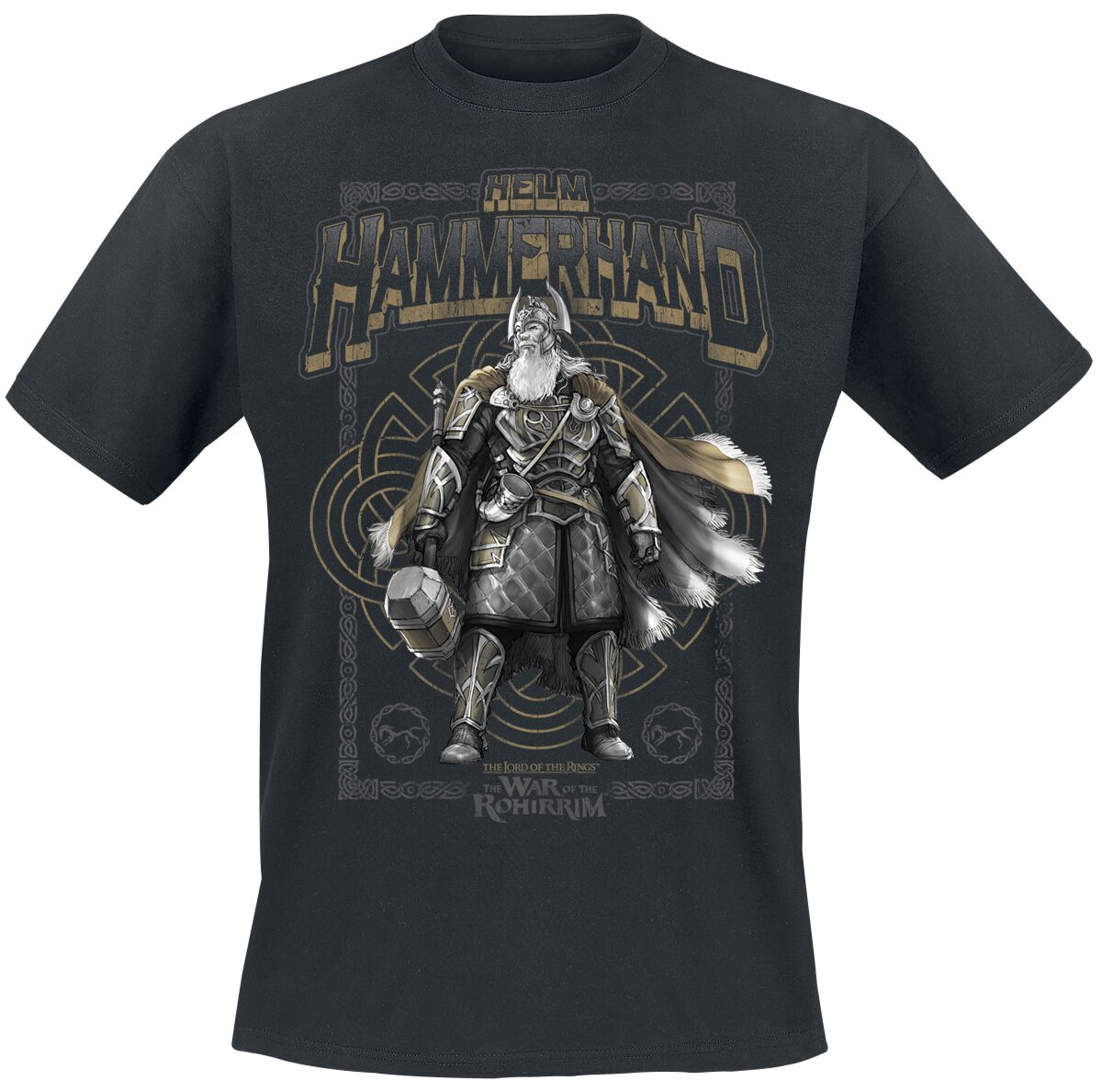 The War of the Rohirrim - Helm Hammerhand | The Lord Of The Rings T-Shirt | EMP