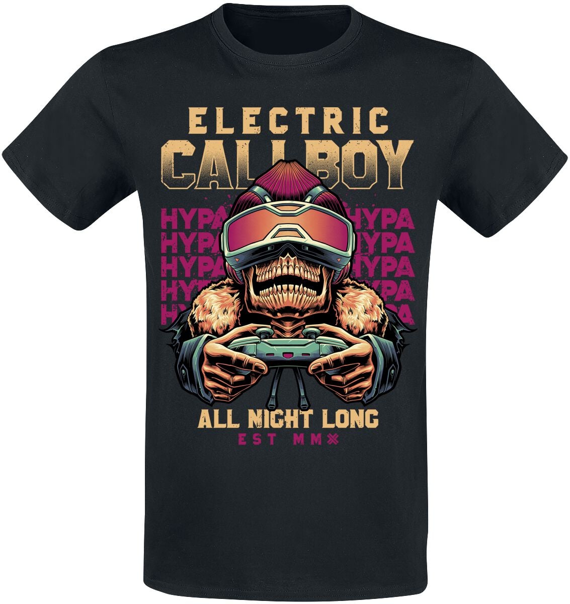 All Night Long | Electric Callboy T-Shirt | EMP
