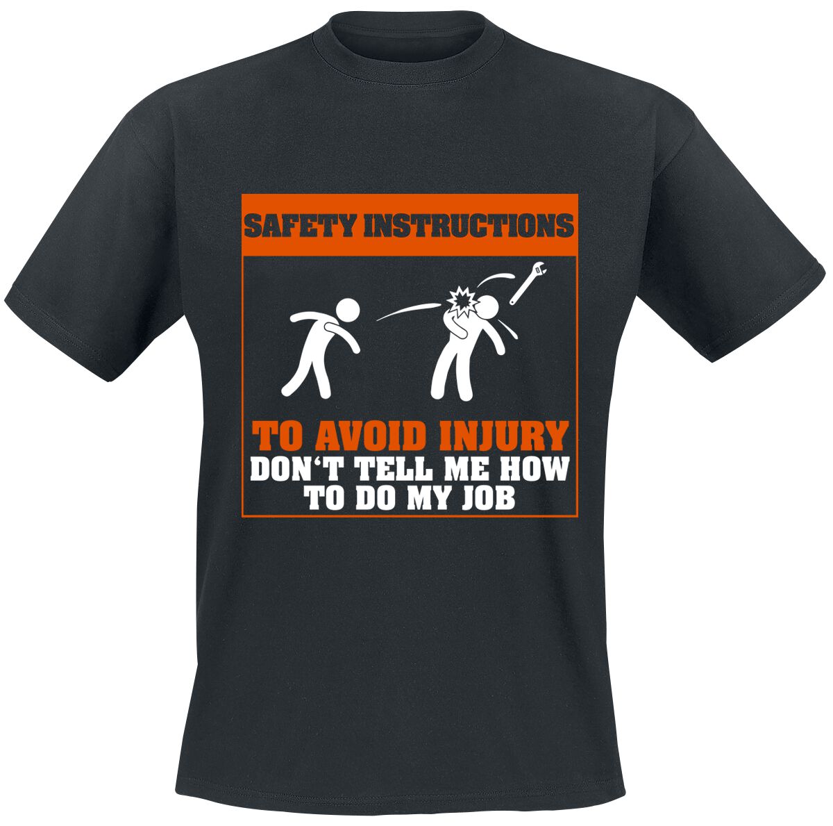 Safety Instructions | Work & Career T-Shirt | EMP