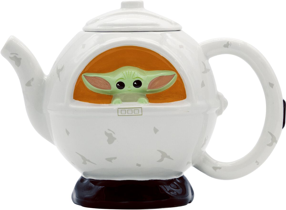 The Mandalorian - Grogu spaceship teapot | Star Wars Teapot | EMP