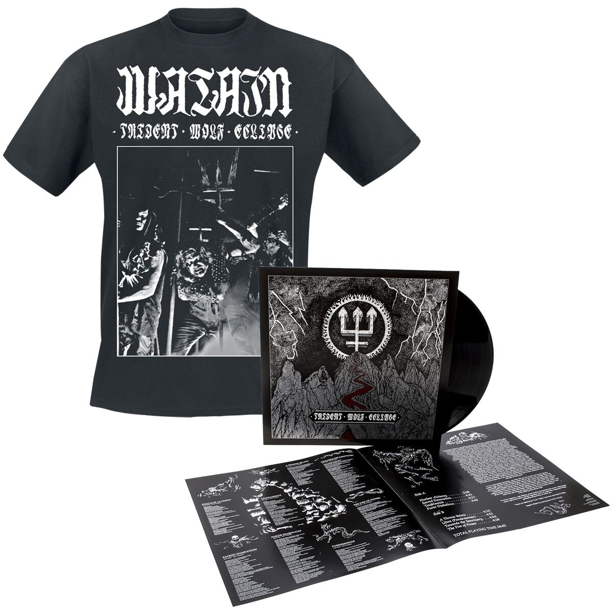 Trident wolf eclipse | Watain LP | EMP