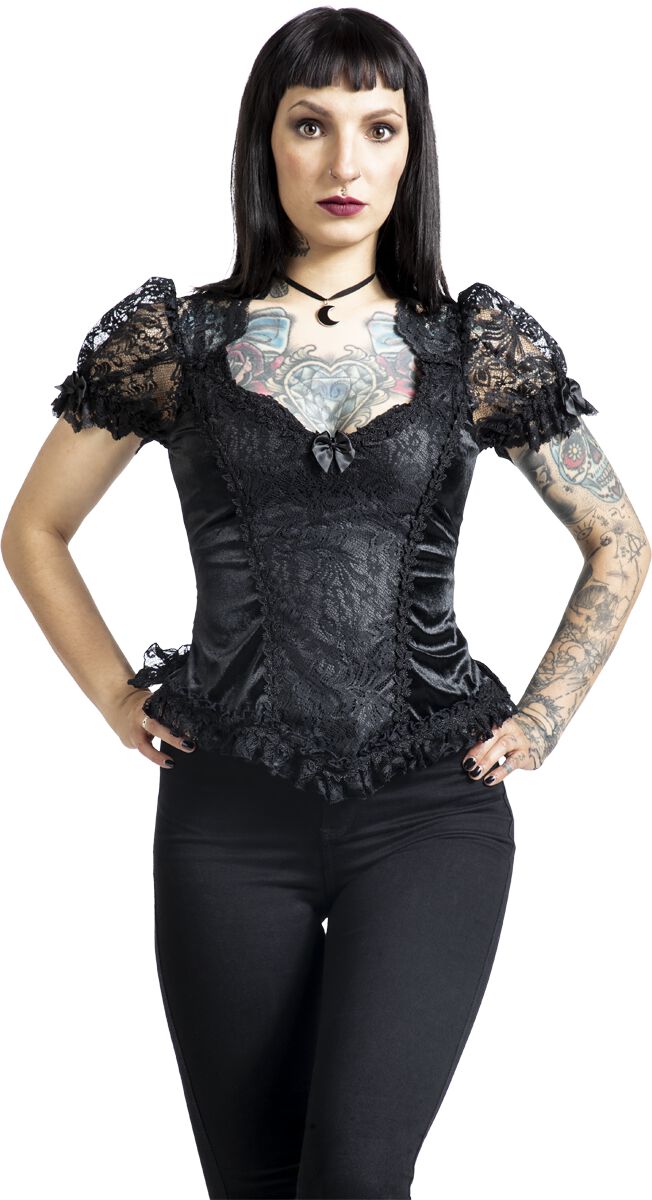 Gothic Top | Sinister Gothic Blouse | EMP