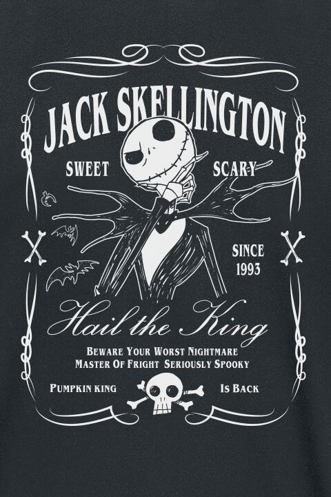 Jack Skellington Label | The Nightmare Before Christmas T-Shirt | EMP