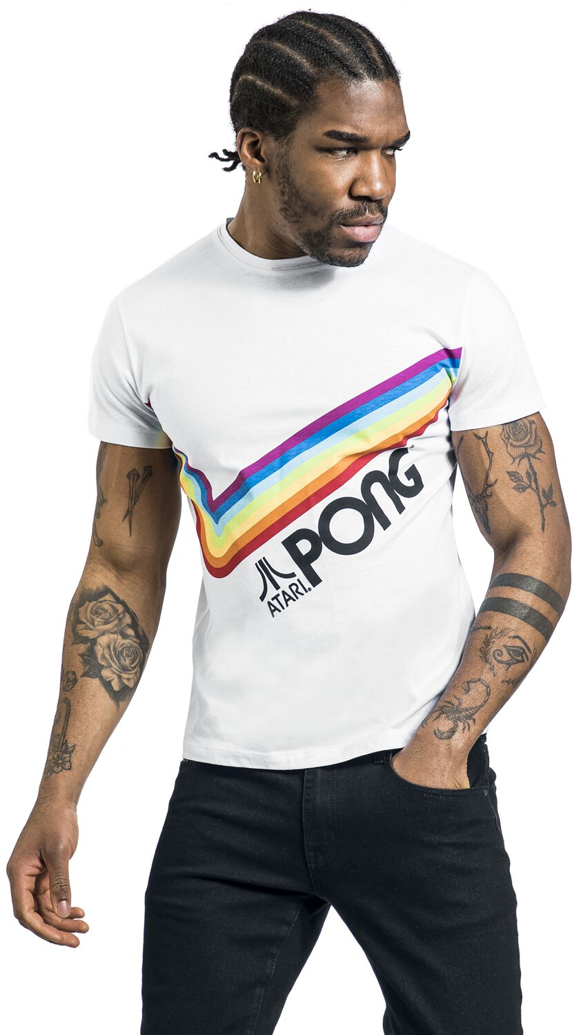 Pong - Pride Rainbow | Atari T-Shirt | EMP
