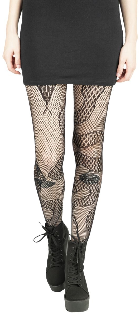 Snakes Fishnet Tights | Banned Tights | EMP