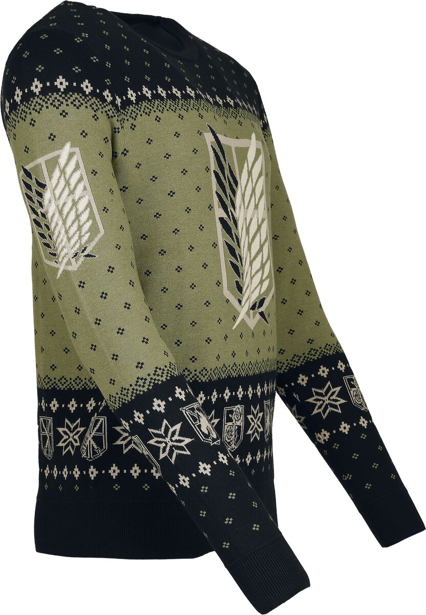 Rebel Squad | Attack On Titan Christmas jumper | EMP