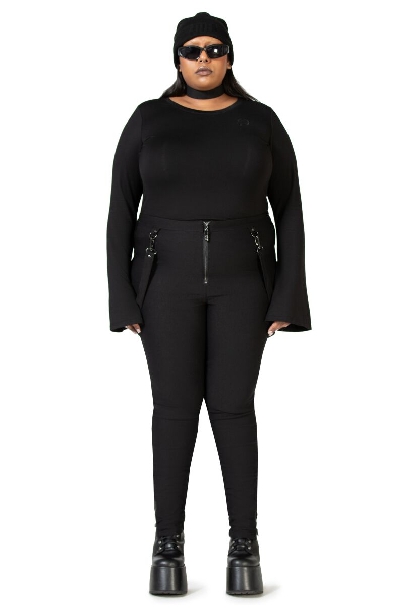 Strange Vanity Trousers | KIHILIST by KILLSTAR Cloth Trousers | EMP
