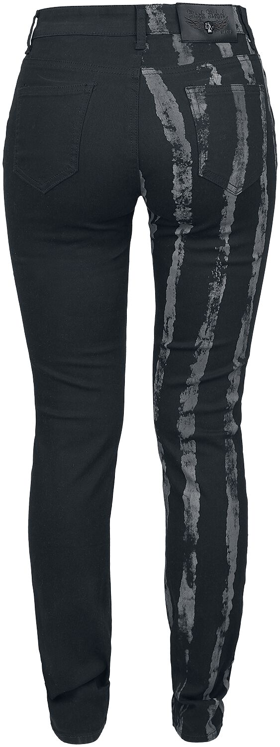 Striped Leg Stretch Denim | Rock Rebel by EMP Jeans | EMP