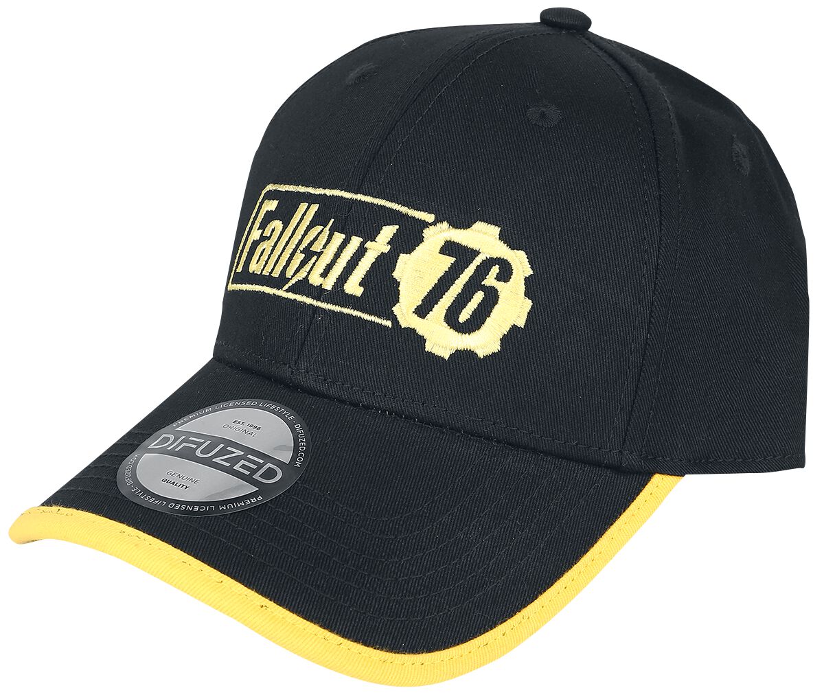 76 - Yellow Logo | Fallout Cap | EMP