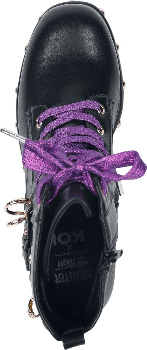 Monster High - Lucia Werewolf Military Studded Boots | KOI Boot | EMP