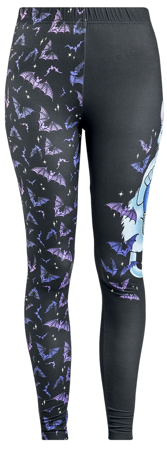 Leggings With Cat And Bat Print | Full Volume by EMP Leggings | EMP