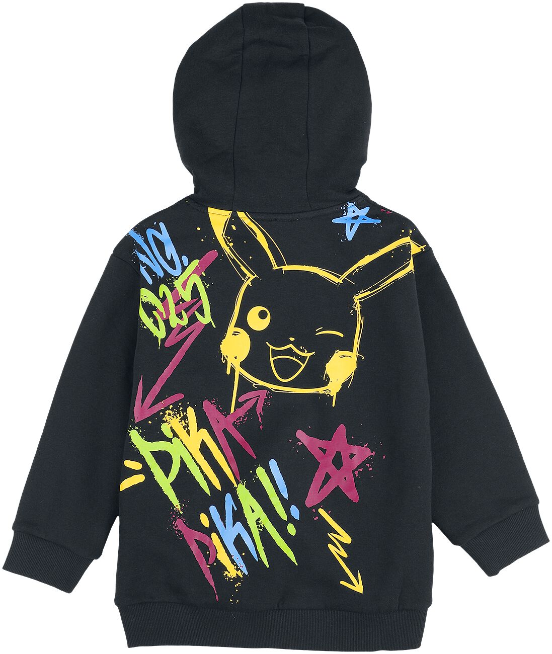 Kids - Pikachu - Punk | Pokémon Hoodie Sweater | EMP