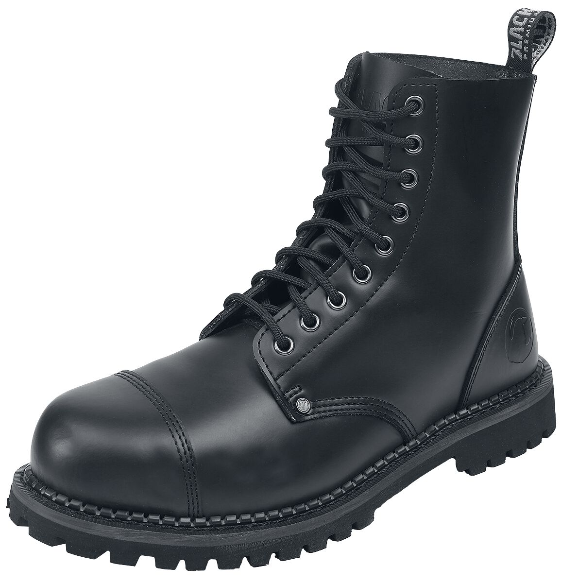 Black Lace-Up Boots | Black Premium by EMP Boot | EMP