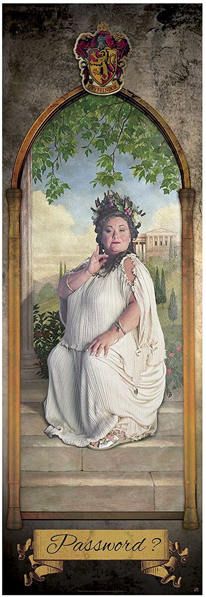 The Fat Lady - Door Poster | Harry Potter Poster | EMP
