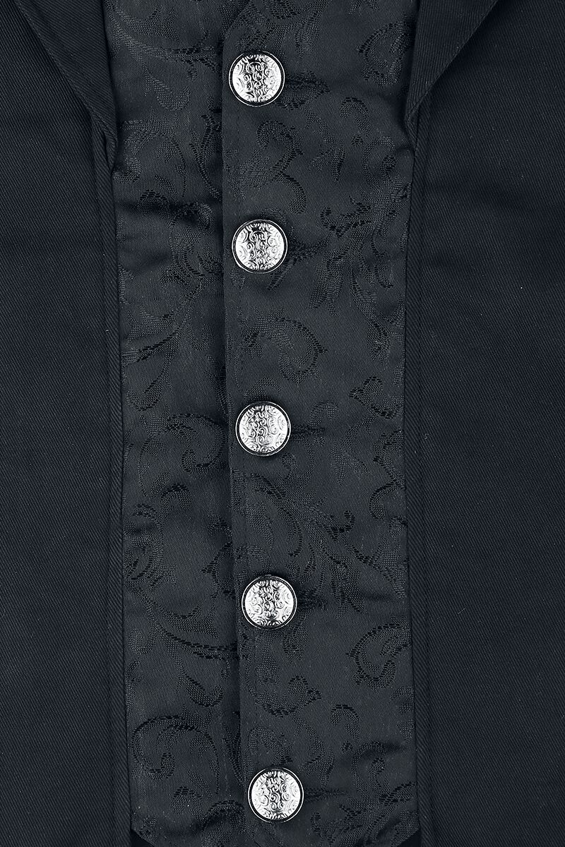 Dark Brocade Coat | Altana Industries Army Coat | EMP