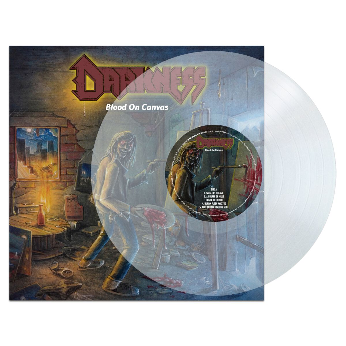 Blood on canvas | Darkness LP | EMP