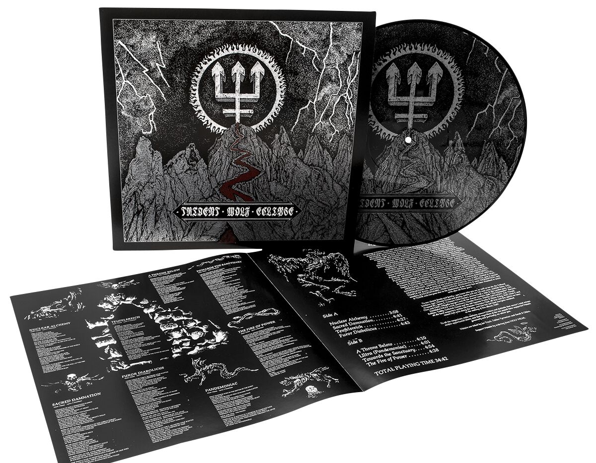 Trident wolf eclipse | Watain LP | EMP