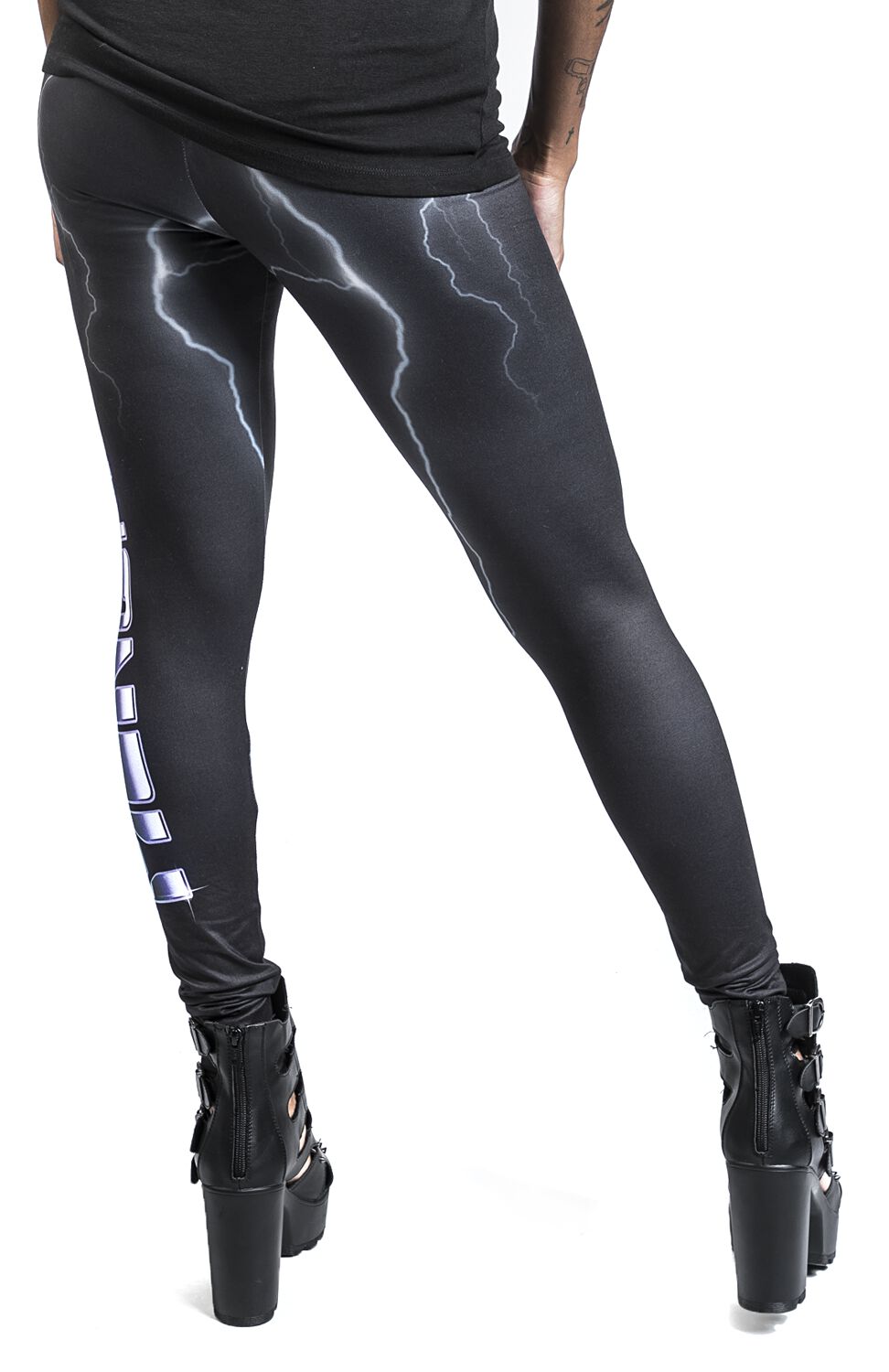 Leggings With Lightning Print | EMP Stage Collection Leggings | EMP