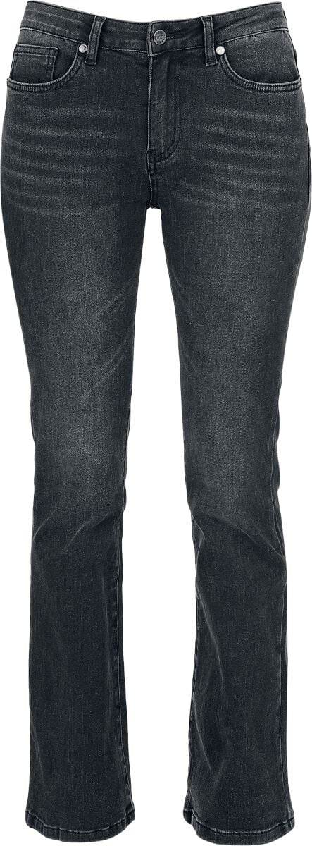 Grace - Dark grey flared Jeans | Black Premium by EMP Jeans | EMP