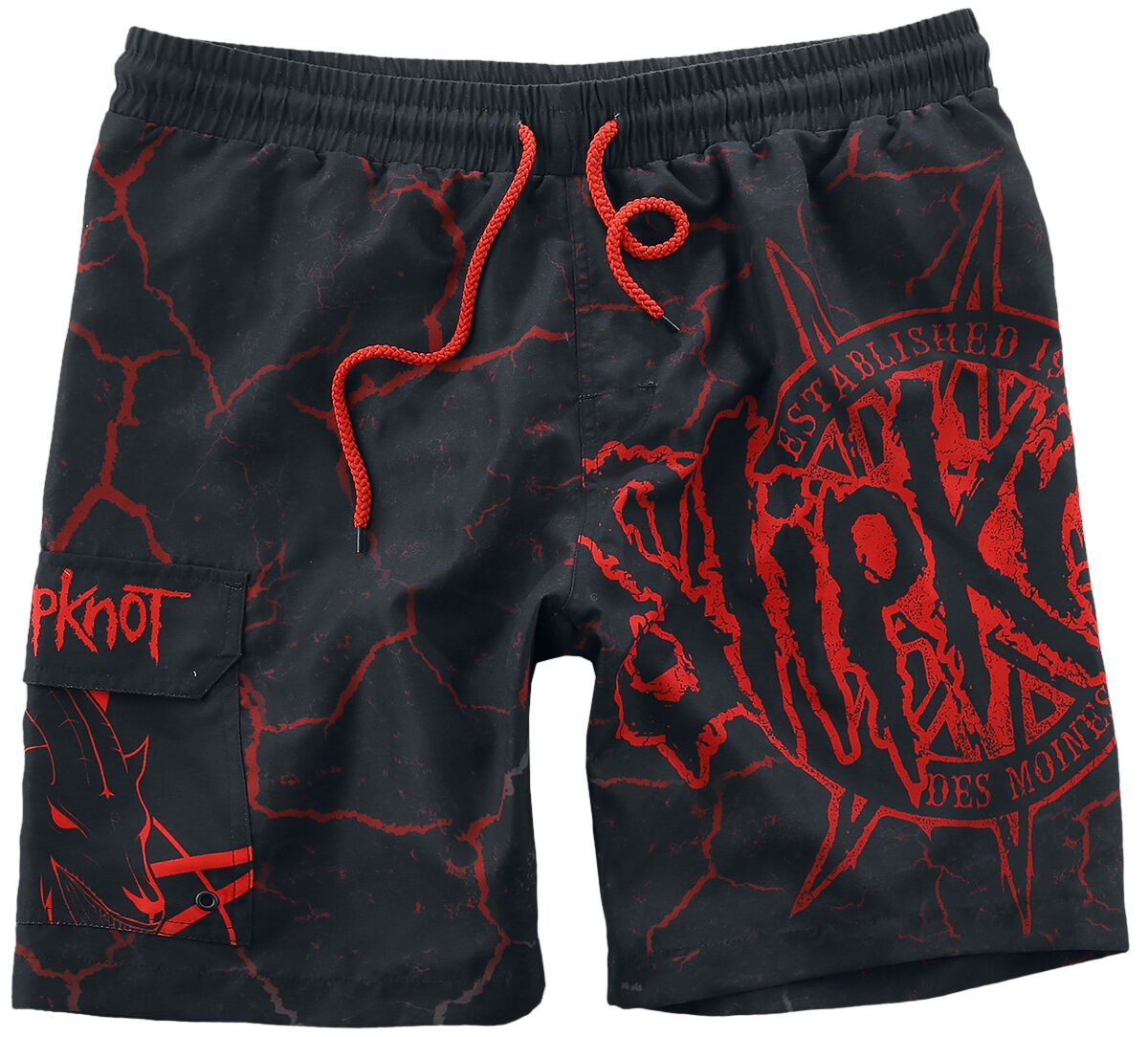 EMP Signature Collection | Slipknot Swim Shorts | EMP