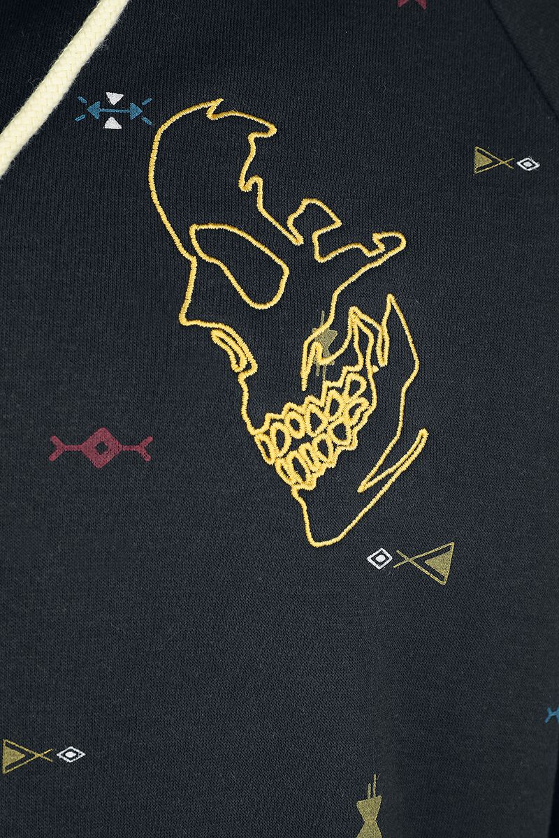 Hoodie with Aztec print | RED by EMP Hoodie Jacket | EMP